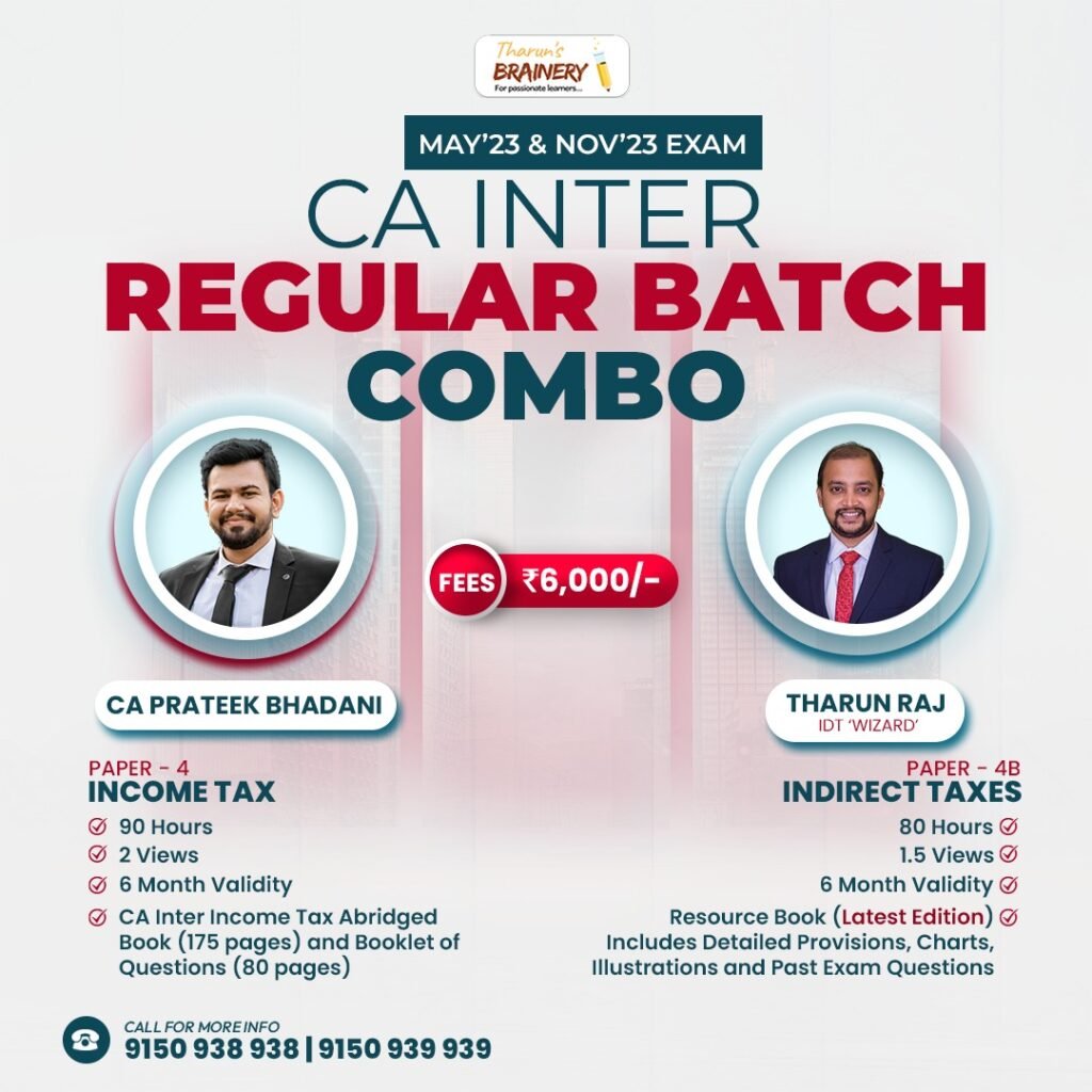 CA Inter – Taxation – Regular Batch Combo – May & Nov 23 – Tharun's ... CA Inter – Taxation – Regular Batch Combo – May & Nov 23 – Tharun's ...
